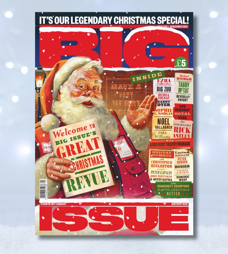Big Issue's Seasonal Cover